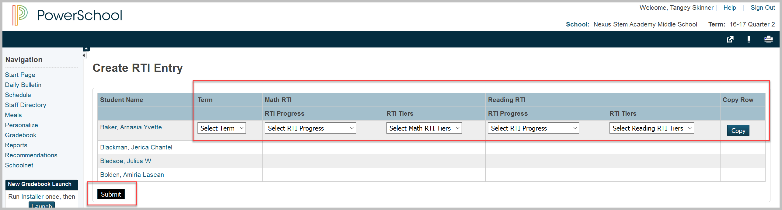 RTI Management (Administrator) – Puredata Support Portal