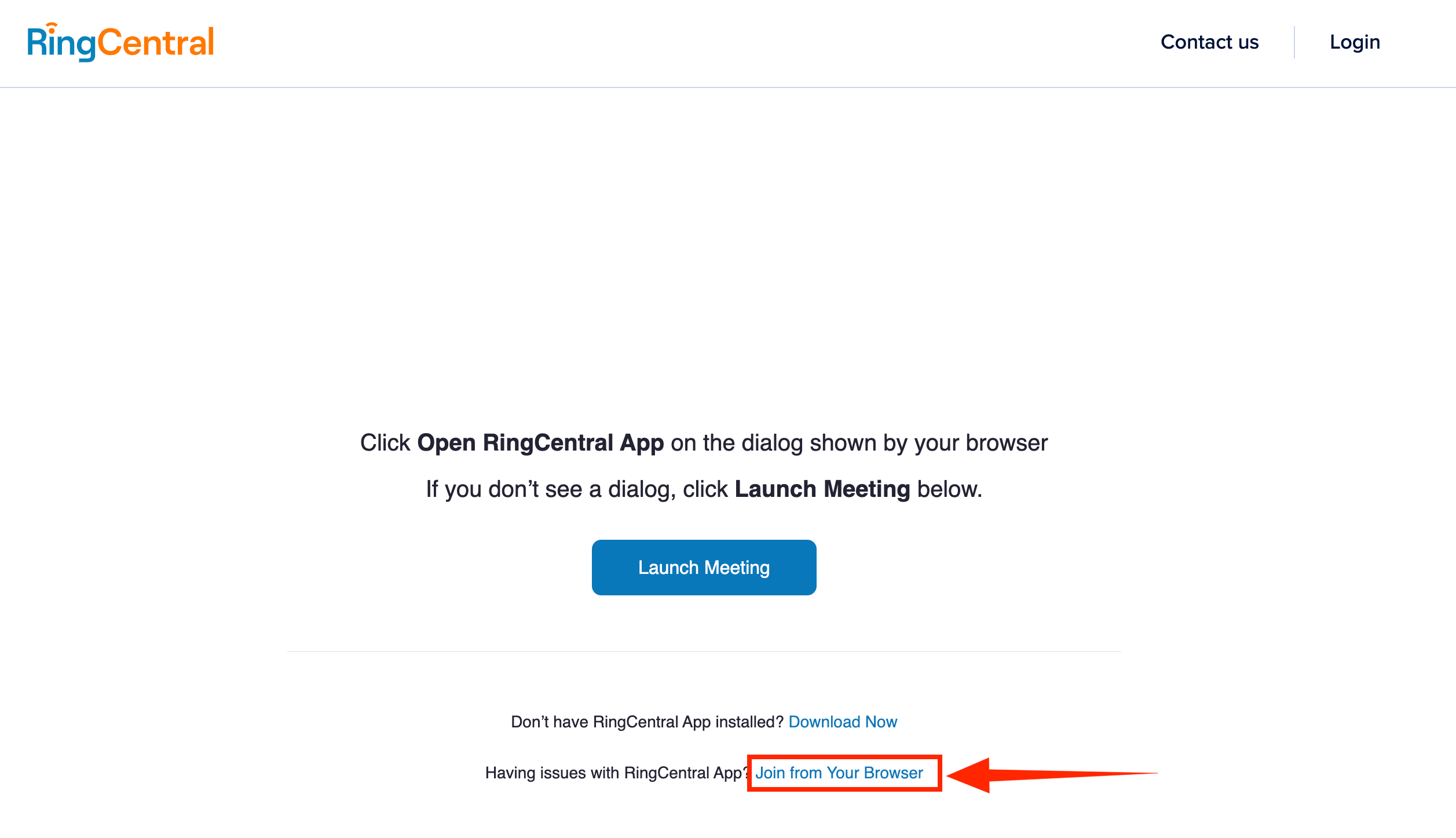 How To Join A Meeting via Ring Central – Puredata Support Portal