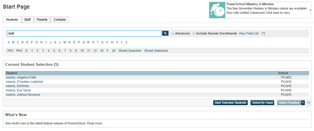 Submitting A Log Entry In PowerSchool Admin Access Puredata Support 