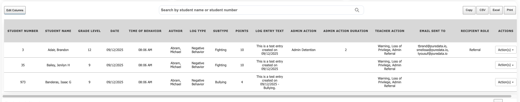 How to Edit Log Entries – Puredata Support Portal